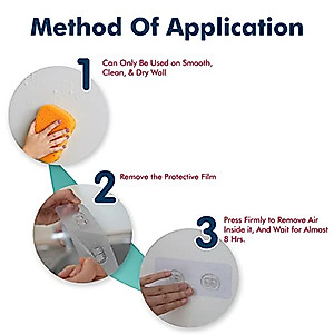 Lyft Livin Caddy Adhesive Sticker Replacement Strip Pads for Kitchen & RV Camper Shelf Basket, Under Cabinet, Bathroom Shower Hanger Shelves Heavy Duty & Waterproof Residue Free – Pack of 2