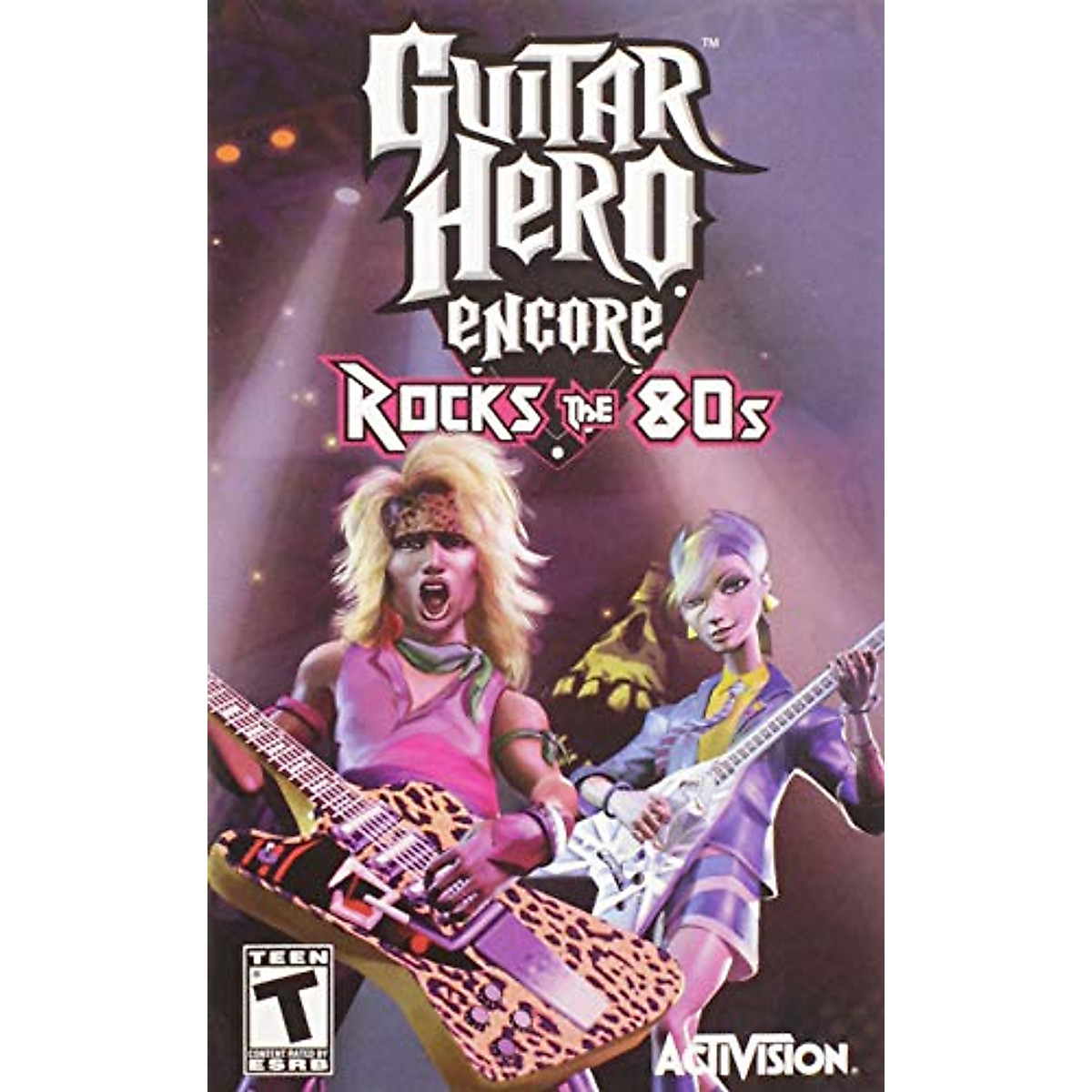 Guitar Hero Encore: Rocks the 80's - PlayStation 2