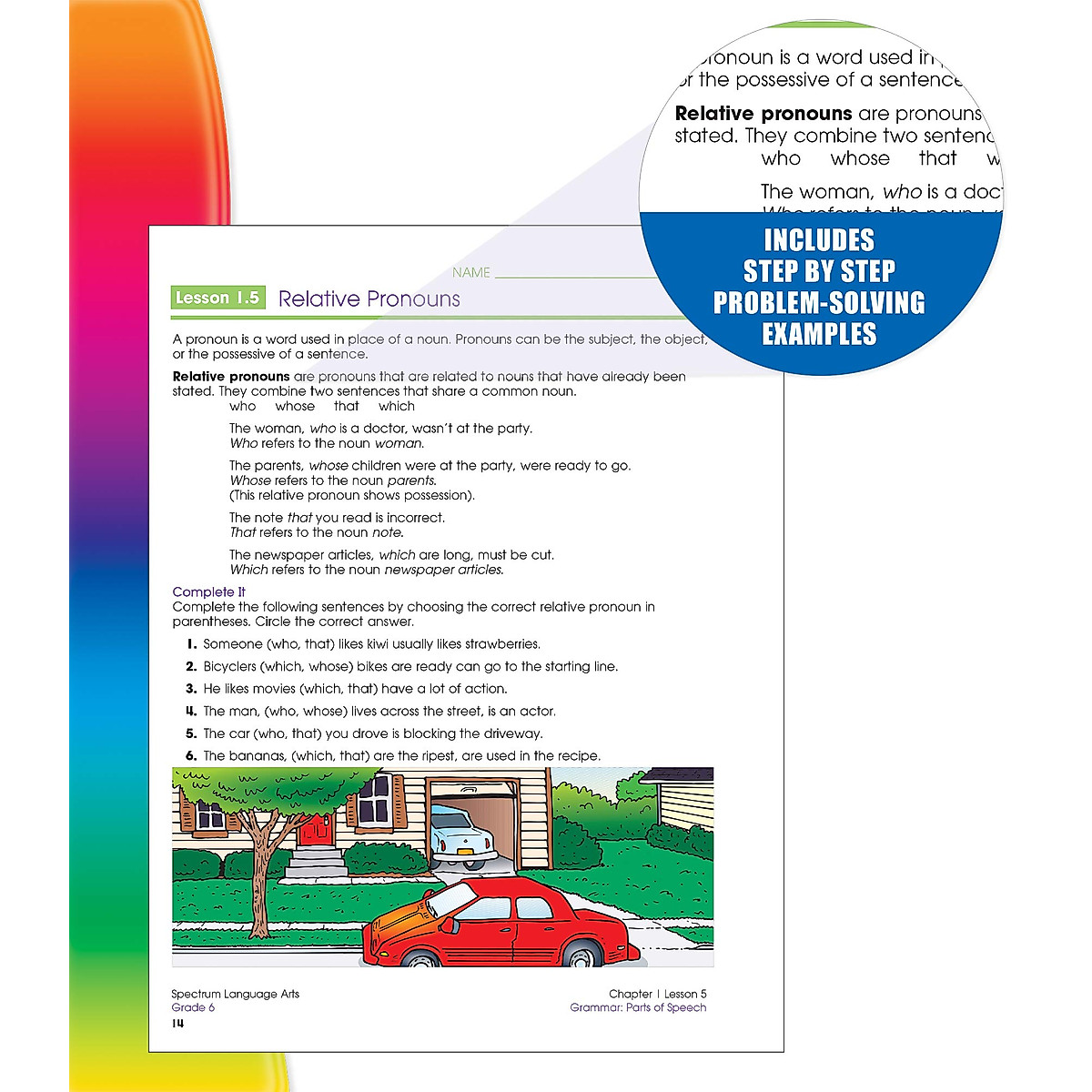 Spectrum Language Arts, Grade 6