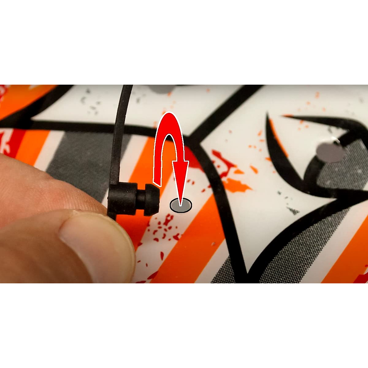 Du-Bro Body Klip Retainer, with Rubber Attachments, for RC Cars and Trucks, 2-Pack, Lime Green