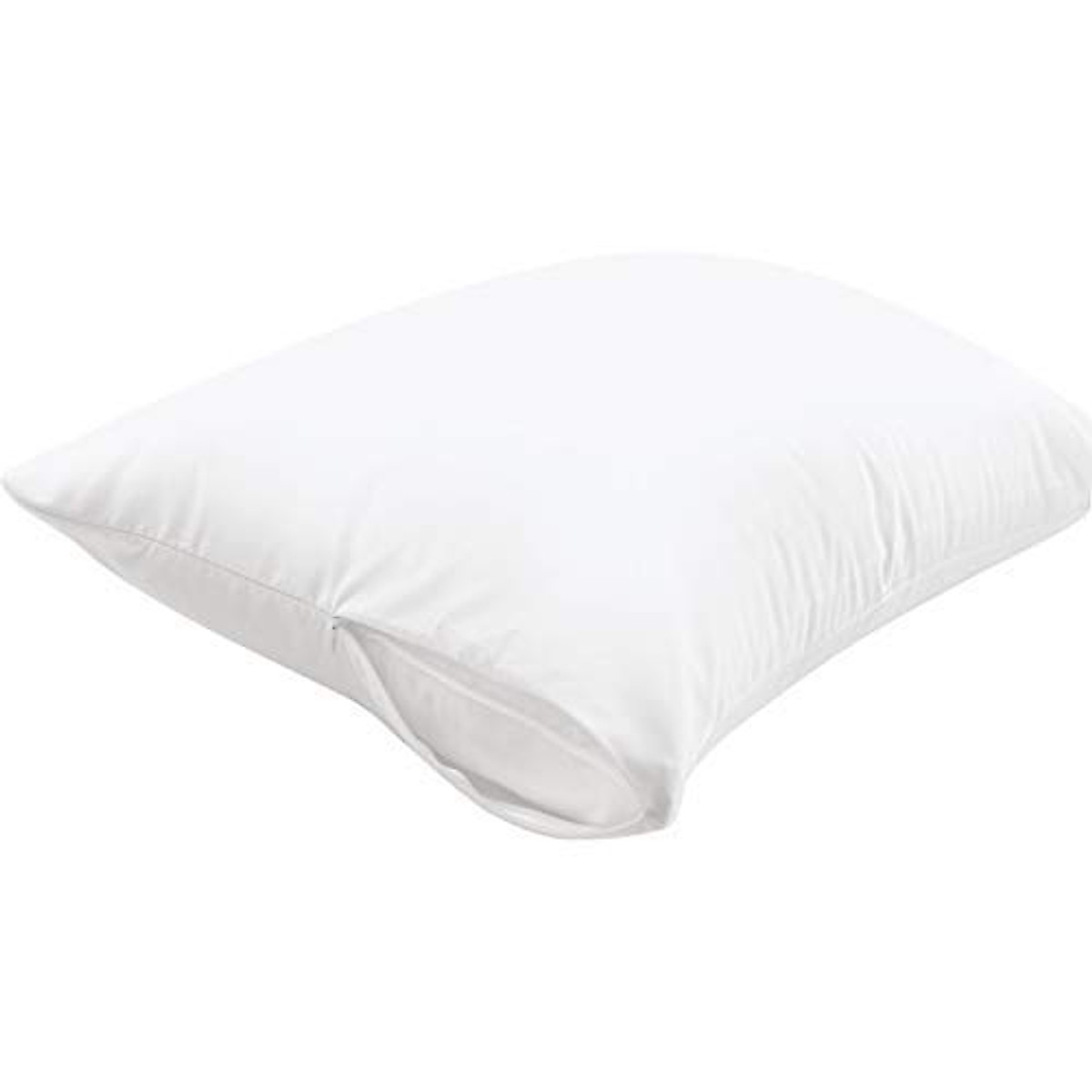 Mainstay Ultra-Soft Cotton Zippered Pillow Protector, King
