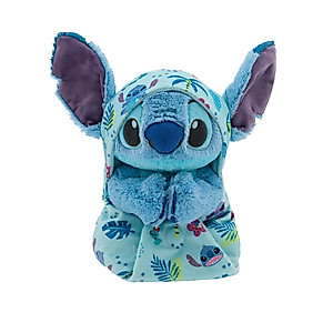 Disney Store Official Babies Collection: Stitch Plush in Swaddle with Detailed Plush Features - Official Soft Toy - Stuffed Animals for Babies - Perfect for Fans & Kids