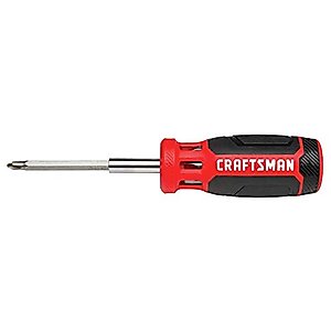 CRAFTSMAN Quick Change Screwdriver, 7-Piece Bits (CMHT68006)