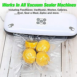 TashiBox [11" x 25' -2 Rolls Vacuum Sealer Bags ,Vacuum Sealer Bags Rolls