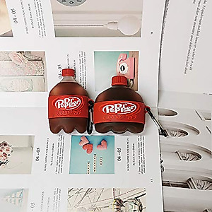 Compatible with AirPods 1/2 Case Red Pepper, Food Design Kids Teens Girls Boys Women Protective Silicone Skin for AirPod 1&2 Case, Funny Kawaii Cartoon 3D Cute Cover for AirPods （Red Pepper）