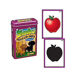 Super Duper Publications | Shadow Match-Ups Fun Deck Flash Cards | Educational Learning Resource for Children