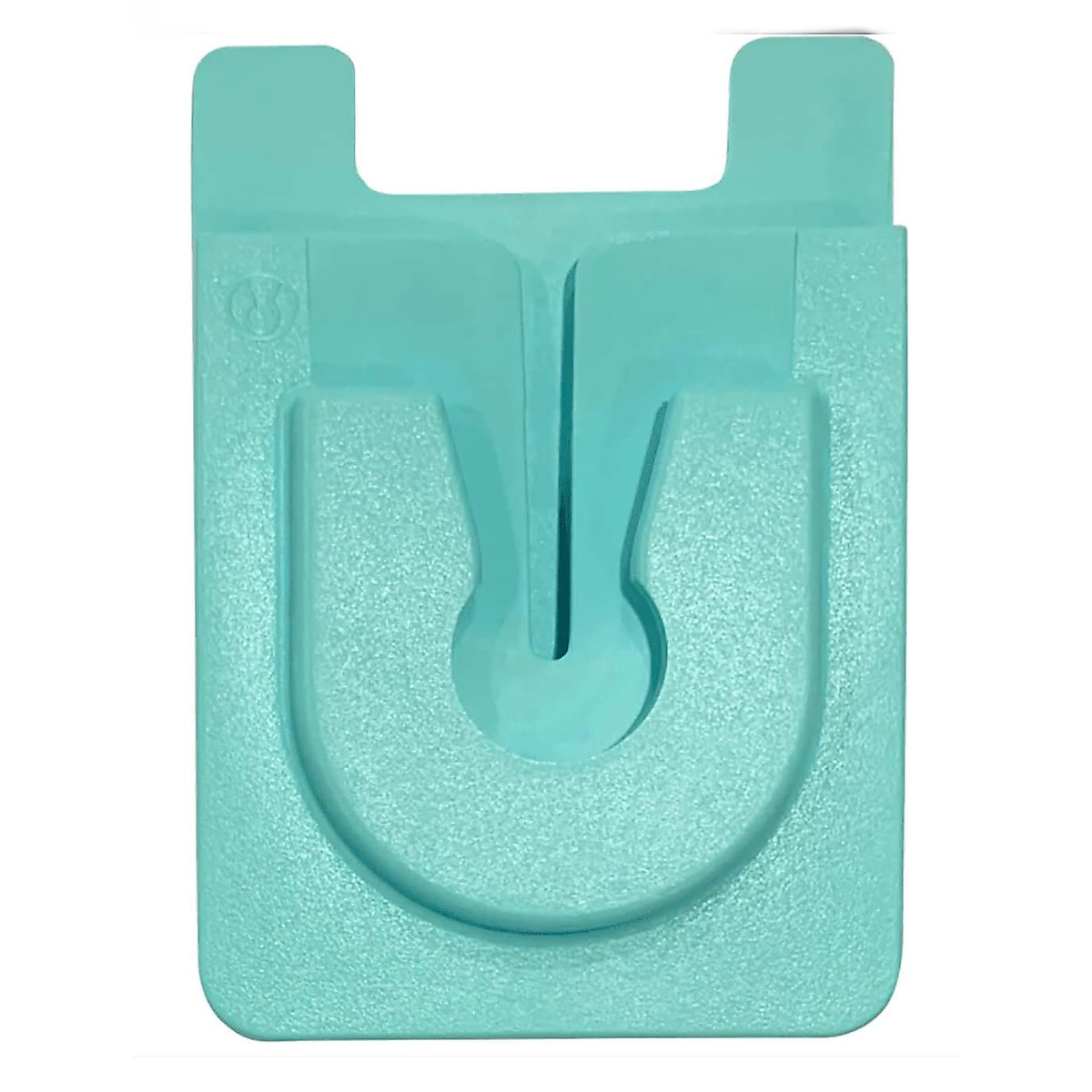 Socket locket card holder, phone grip holder in one (Aqua)