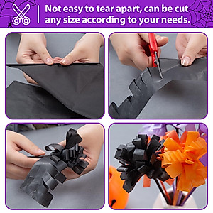 Shindel 120 Sheets Tissue Paper for Halloween, Halloween Wrapping Paper 20x14 Inch Gift Wrapping Paper for Halloween DIY Crafts Gift Box Wrapping 5 Colors