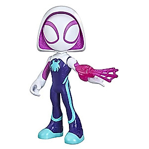 Hasbro Marvel Spidey and His Amazing Friends Supersized Ghost-Spider Action Figure, Preschool Super Hero Toy, Kids Ages 3 and Up
