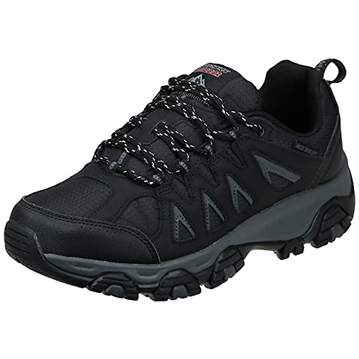 SKECHERS Mens Terrabite Black/Charcoal 10.5 EE - Wide
