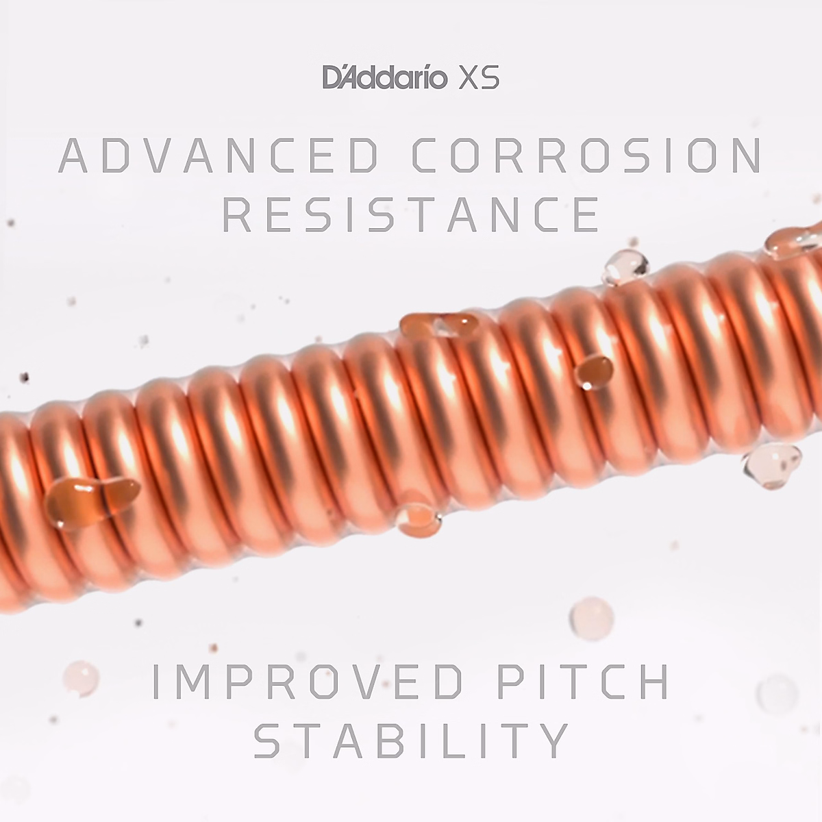 D'Addario Guitar Strings - XS Phosphor Bronze Coated Acoustic Guitar Strings - XSAPB1256 - Maximum Life with Smooth Feel & Exceptional Tone - For 6 String Guitars - 12-56 Light Top/Medium Bottom