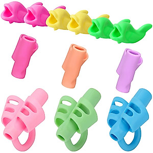 12 PCS Pencil Grips for Kids Handwriting for Preschool,Silicone Pencil Holder Pen Writing Aid Grip Posture Correction Tool for kids Preschoolers Children Adults Students in Special Needs. (3 Type)