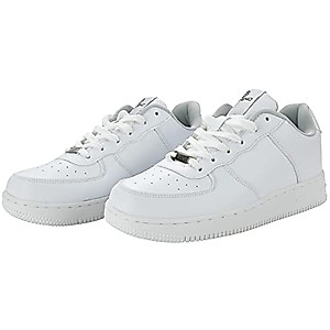 Unisex-Adult Basketball Shoe White