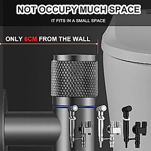 Handheld Bidet Sprayer Toilet Bidet Attachment With Double Outlet Valves Handheld Toilet Bidet Faucet Sprayer Enduring