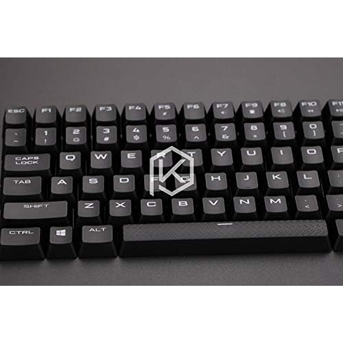 Suitable for Corsair Strafe RGB mk.2 K70 K68 K63 K65 K95 K90 Keyboard keycap, 104 Keys. Spare keycaps for Mechanical Gaming Keyboard