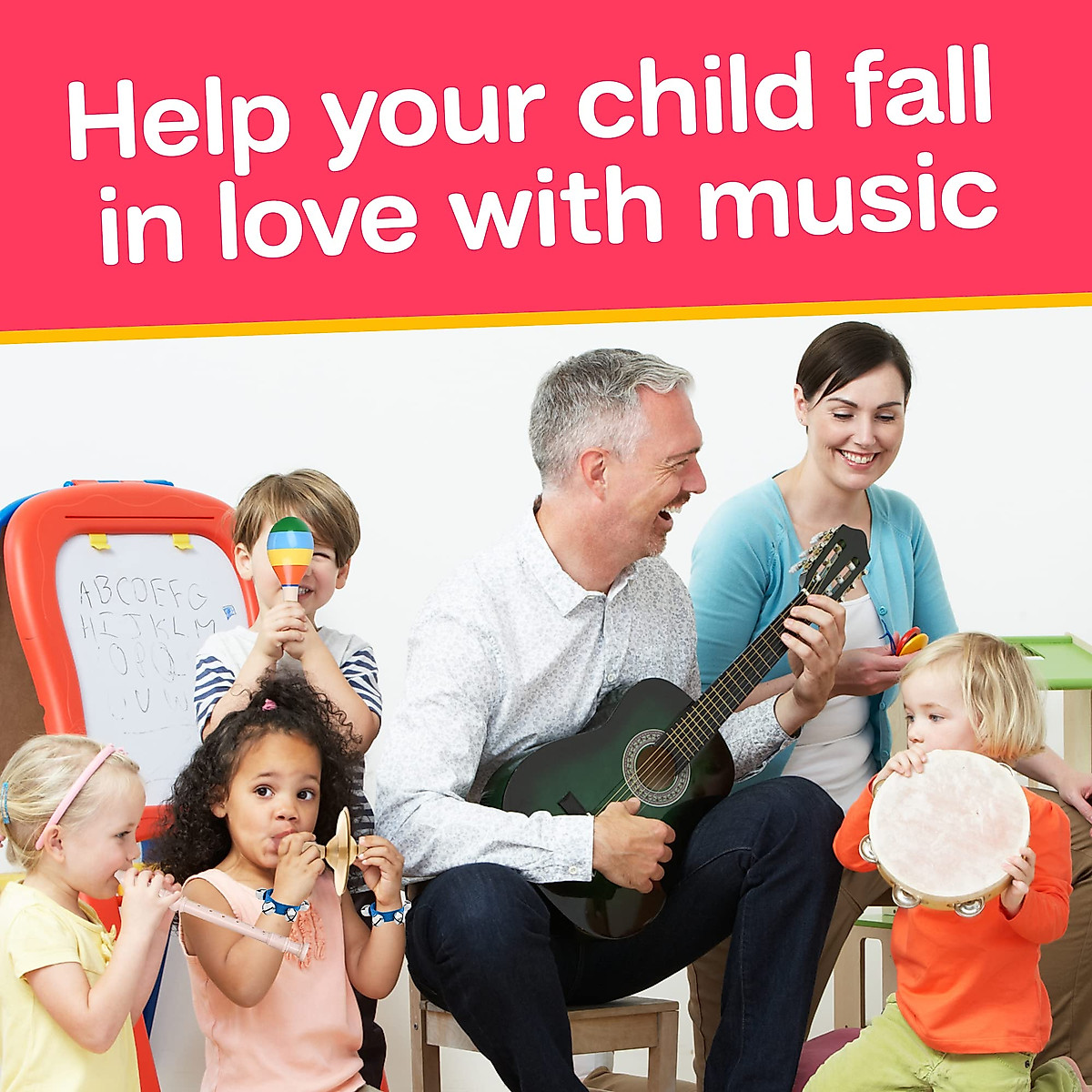 Smarkids Toddler Musical Instruments Toys Premium Accurately Tuned Percussion Musical Instruments for Kids Children Educational Toy Set for Boys& Girls with Xylophone Flute Tambourine Maraca Backpack