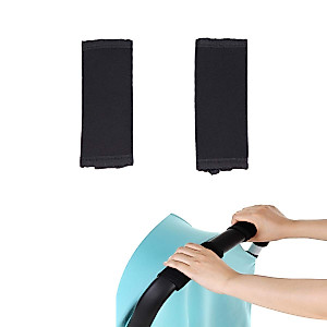 3 pc Cushion Shoulder Harness Pad Covers and Handlebar Covers Grips Slip On for BOB Joggers Baby Child Strollers and/or Car Seats Accessories Replacement Parts (Handlebar Grips Only)