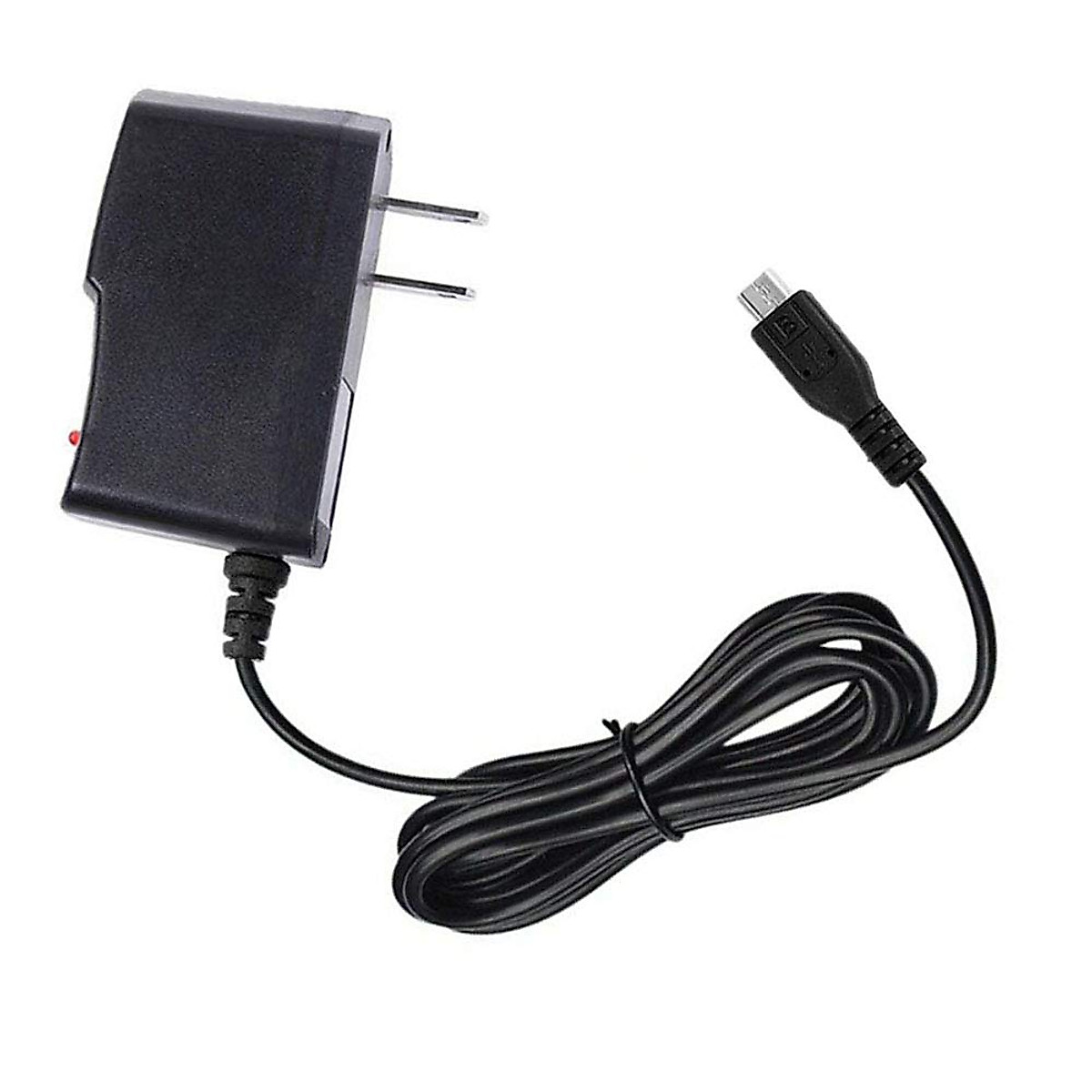 POWE-Tech AC Adapter for Autel MaxiCOM MK808 Auto Scanner Scanning Diagnostic Tool Wall DC Charger Power Supply Cord Cable, 5 feet, with LED Indicator