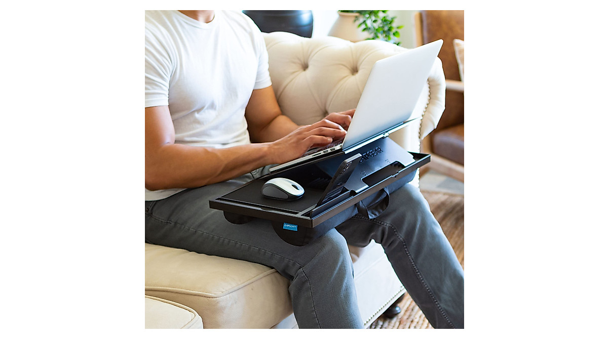 LapGear Ergo Pro Lap Desk with Adjustable Angles & Accessories