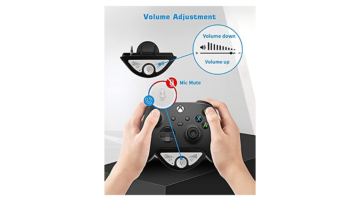 OLCLSS Xbox Controller Bluetooth Headset Adapter