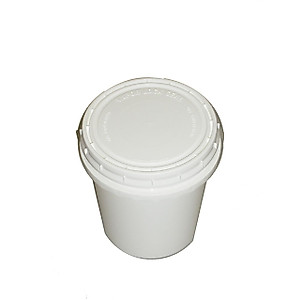 Kling Magnetics Superfos Vapor Lock HDPE Pint (16 oz) Container & Lid - Pack of 10