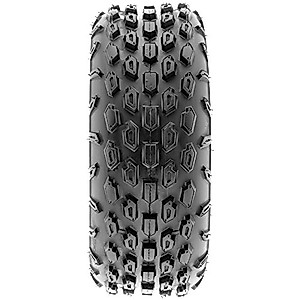 SunF Set of 4 Sport ATV Tubeless Tires 19x7-8 Front & 18x9.5-8 Rear, 4 Ply