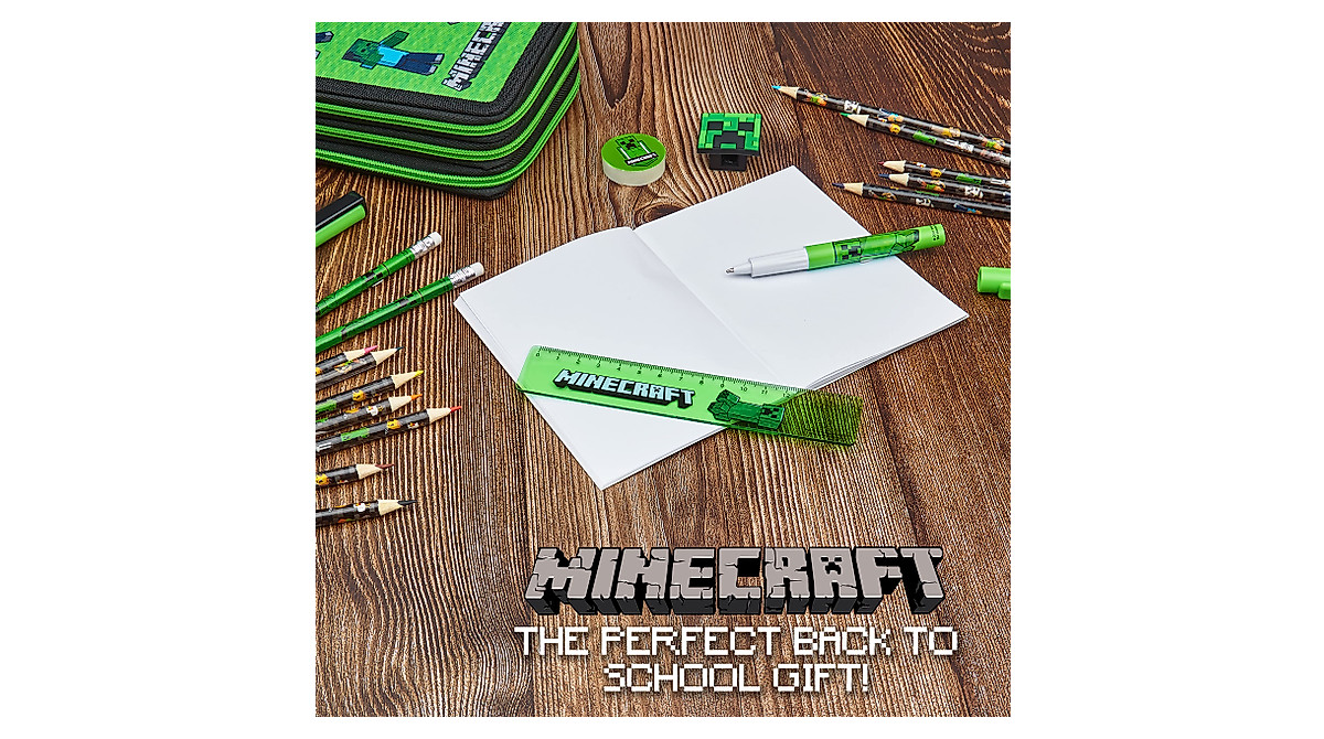 Minecraft Pencil Case – Ideal for Kids & Stationery