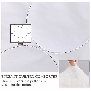 Sleepwish Celestial Comforter Set Sun Moon and Star Bedding Set Full Size 4 Piece Boho Blue Space Galaxy Comforter for Kids Boy Girls