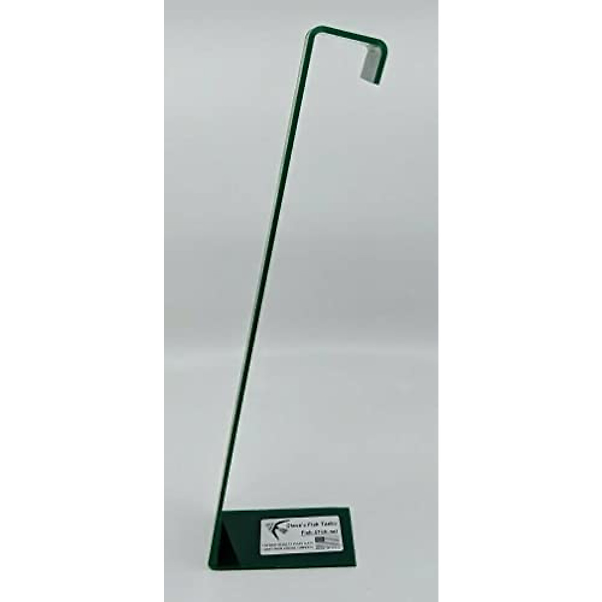 Hang on Top Angelfish & Discus Breeding Slate. Green Acrylic Simulates Amazon Sword Leaf Providing Spawning Surface for Egg Laying. Fish Room Tested & Breeder Approved. Made in USA