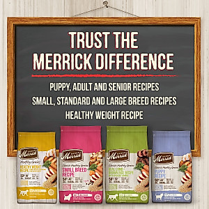Merrick Classic Healthy Grains Dry Dog Food Small Breed Recipe - 4.0 Lb Bag