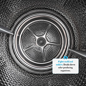 Bayes Washing Machine Cleaner & Deodorizer - Cleans and Eliminates Odors for Fresh Smelling Laundry - 24 Ounce