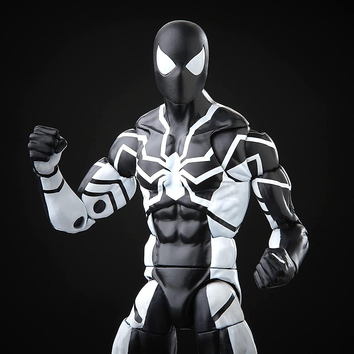 Hasbro Spider-Man Marvel Legends Series 6-inch Future Foundation (Stealth Suit) Action Figure Toy,Includes 4 Accessories