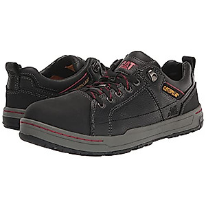 Cat Footwear Men's Brode Steel Toe Work Shoe, Black, 11