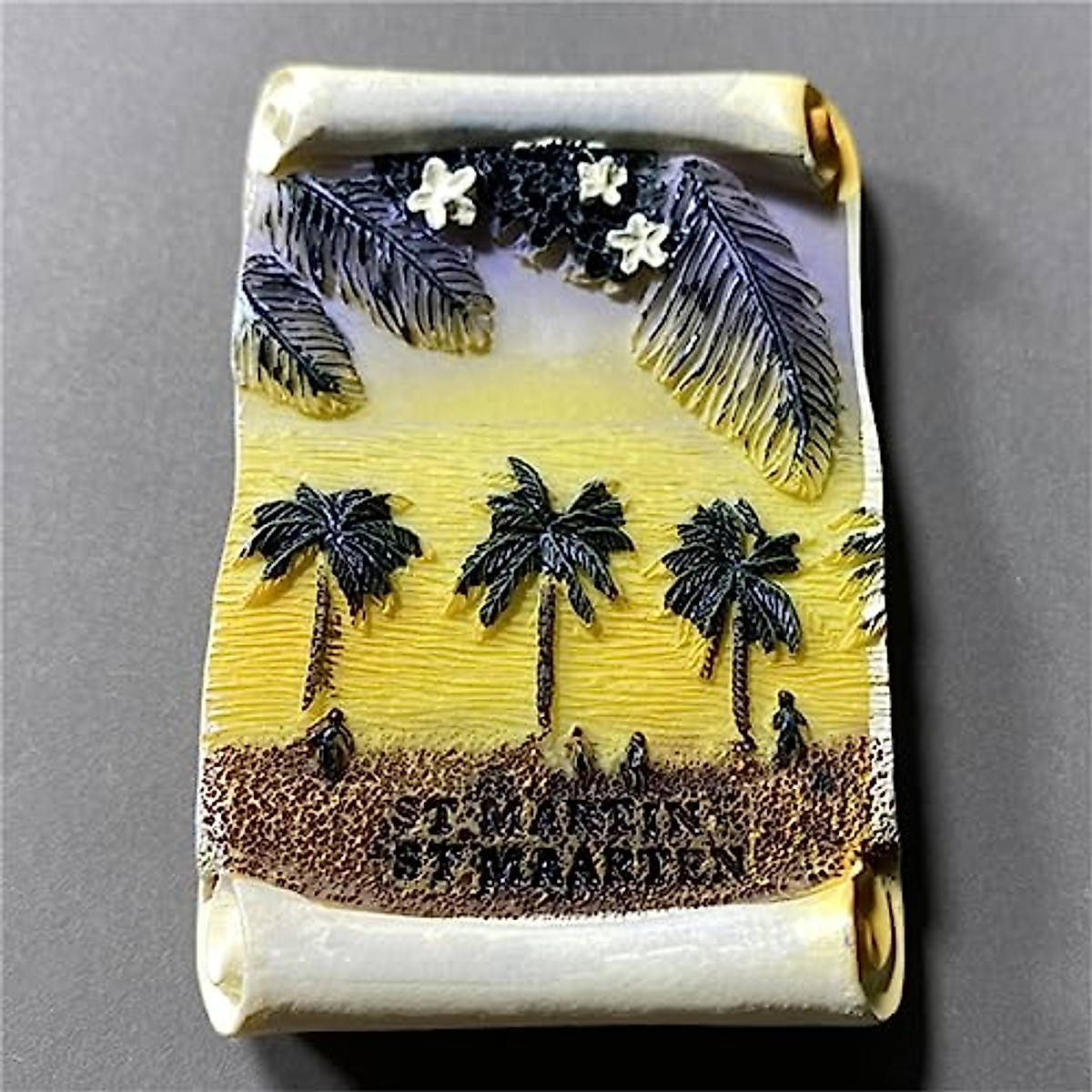 St. Maarten ST.Martin France Netherlands Refrigerator Magnet Travel Souvenir 3D Fridge Decoration Magnetic Sticker Craft Collection