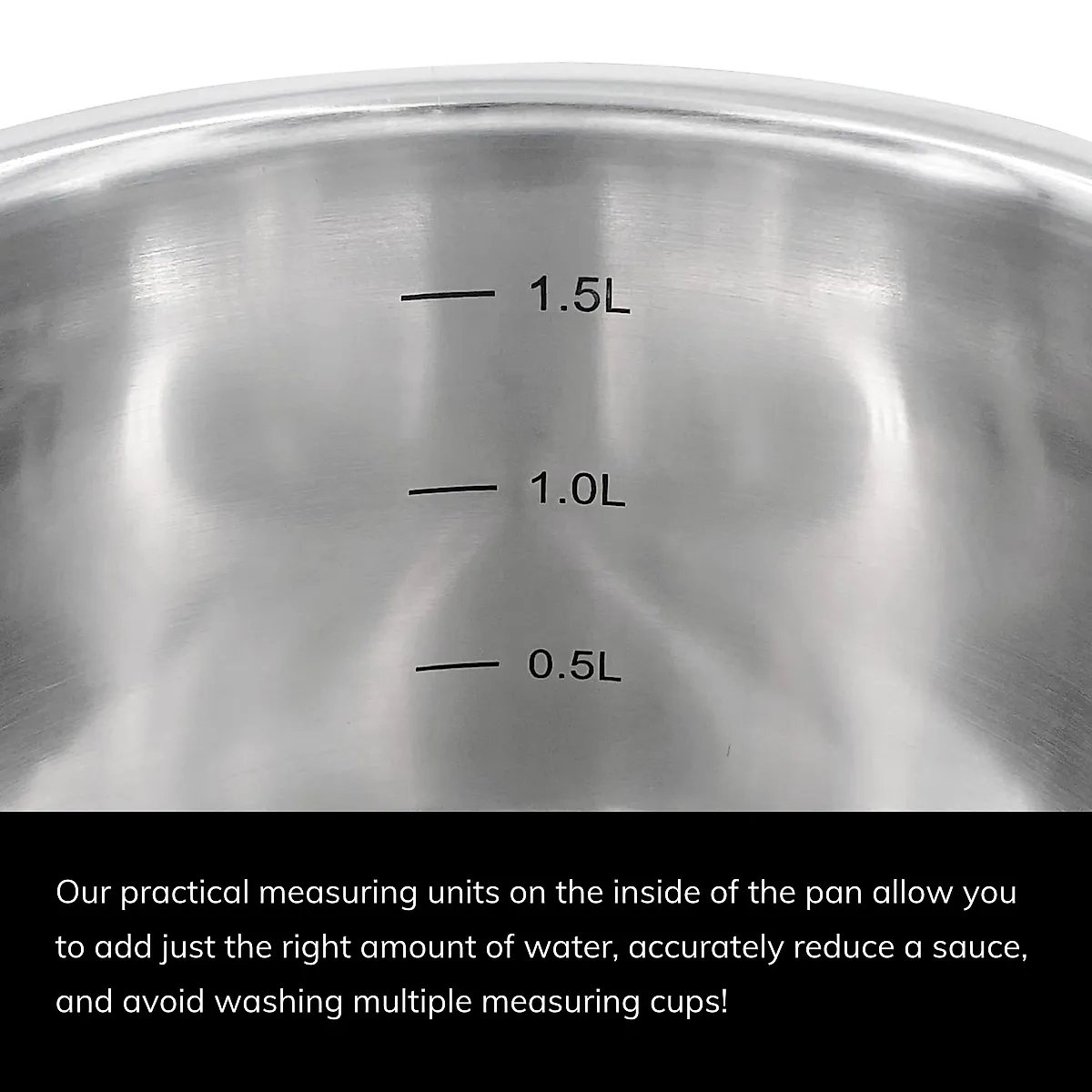 SCANPAN Impact 2 Qt. Saucepan with Lid