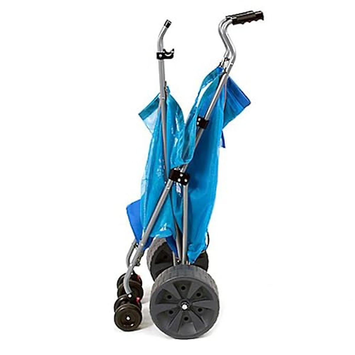 Seina All-Terrain Beach Cart Wheeler with Big Wheels for Sand | All Terrain Cart, Wide Wheels, Cart for Beach, Sand Cart, Beach Trolley, Collapsable, Compact, | Blue