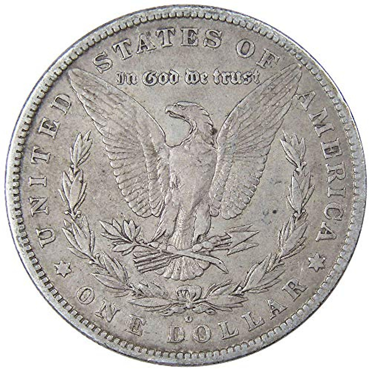 1880 O Morgan Dollar F Fine 90% Silver $1 US Coin Collectible