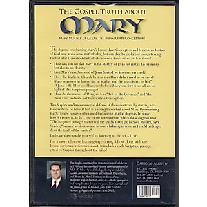 The Gospel Truth About Mary: Mary, Mother of God & the Immaculate Conception 6 Disc Audio CD Set