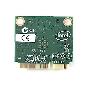 Intel 7260.HMW Dual Band Wireless-AC 7260 Network Adapter PCI Express Half Mini Card 802.11 b/a/g/n/ac
