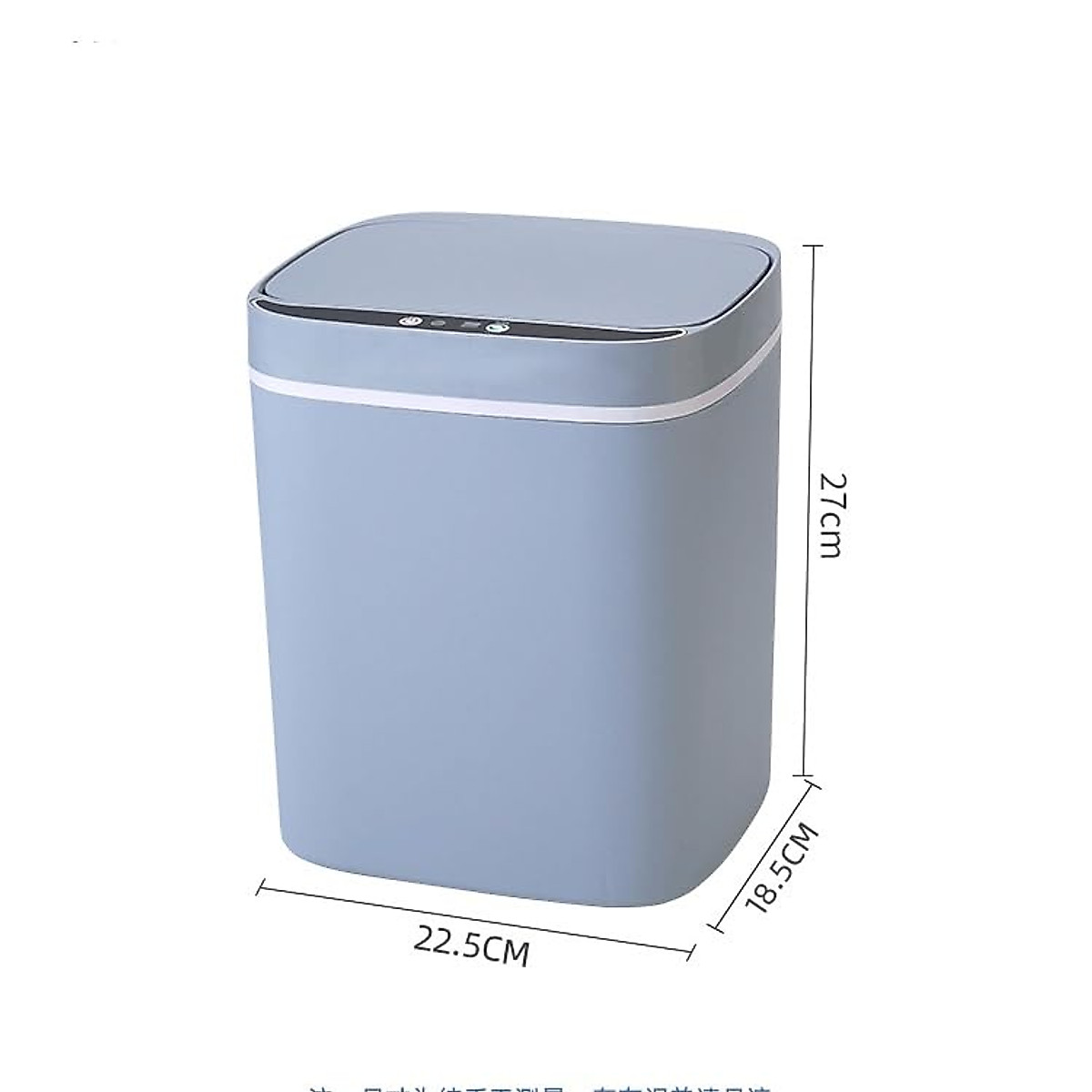 LLLSSS Bathroom Trash Cans Lids Touchless Garbage Can Motion Sensor Waste Bin Wastebasket for Kitchen