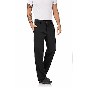 Chef Works Men's Essential Pro Chef Pants, Black, 38
