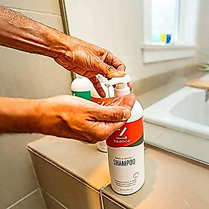 Zealios Swim & Sport Shampoo Moisturizing Formula (32 Oz) & Swim Conditioner (32 Oz), Repairs, Hydrates, Protects, Repairs Swimmers Hair Damaged by Pool Chemicals