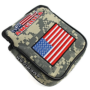 CNC GOLF Heavy Duty Magnetic USA Military Mallet Putter Cover for Scotty Cameron Odyssey 2ball Taylormade