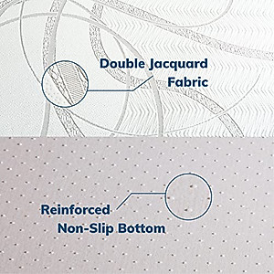 EGO Hybrid Mattress 10 Inch Twin, Made in USA, Cooling Gel Infused Memory Foam and Individual Pocket Spring Mattress, Bed in A Box, CertiPUR-US Certified, Medium, 75"x38"