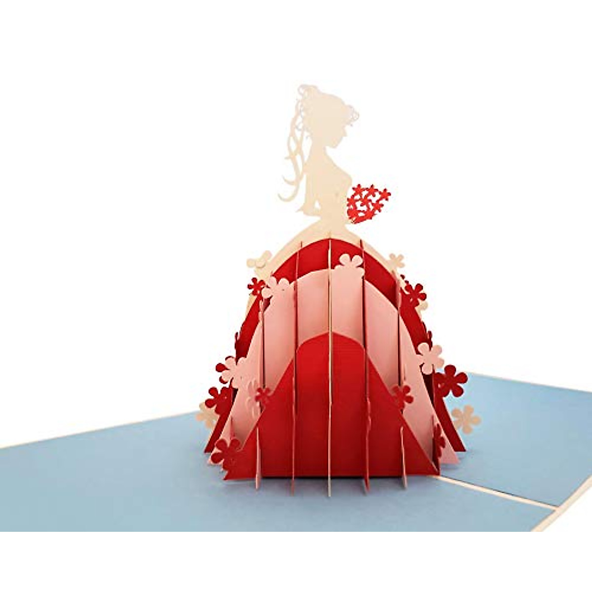 iGifts And Cards Happy La Quinceañera 3D Pop Up Greeting Card - 15th Birthday, Grace, Pink Party, Feliz Quince, Gift, Rose, Unique Special Dance, Congratulations, Fancy Dress, Celebration, Birthday