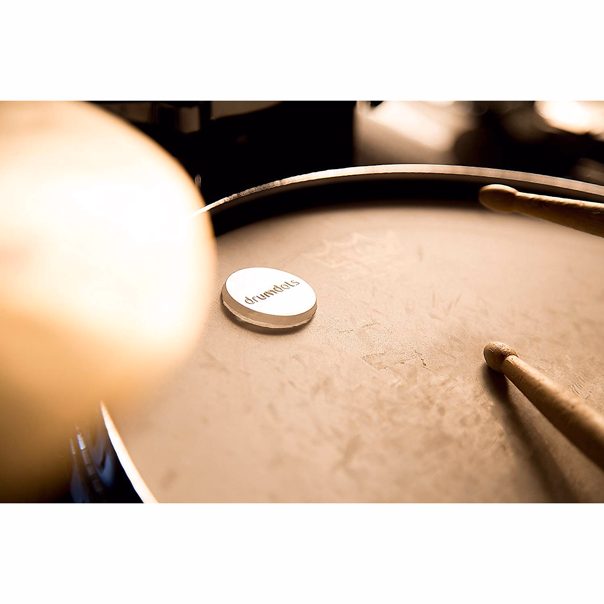 Drumdots - Drum Dampening Control that Reduces the Over-Ring Without Changing the Tone of your Drum (1 6Pack, 1 4Pack)