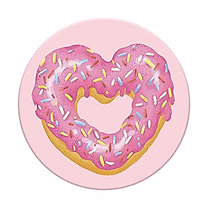 PopSockets: Collapsible Grip & Stand for Phones and Tablets - Strawberry Heart Donut