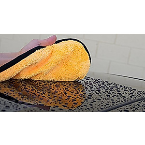 bbnmore Professional Grade Premium Microfiber Towels, Gold (16 in. x 16 in.) (Pack of 6)