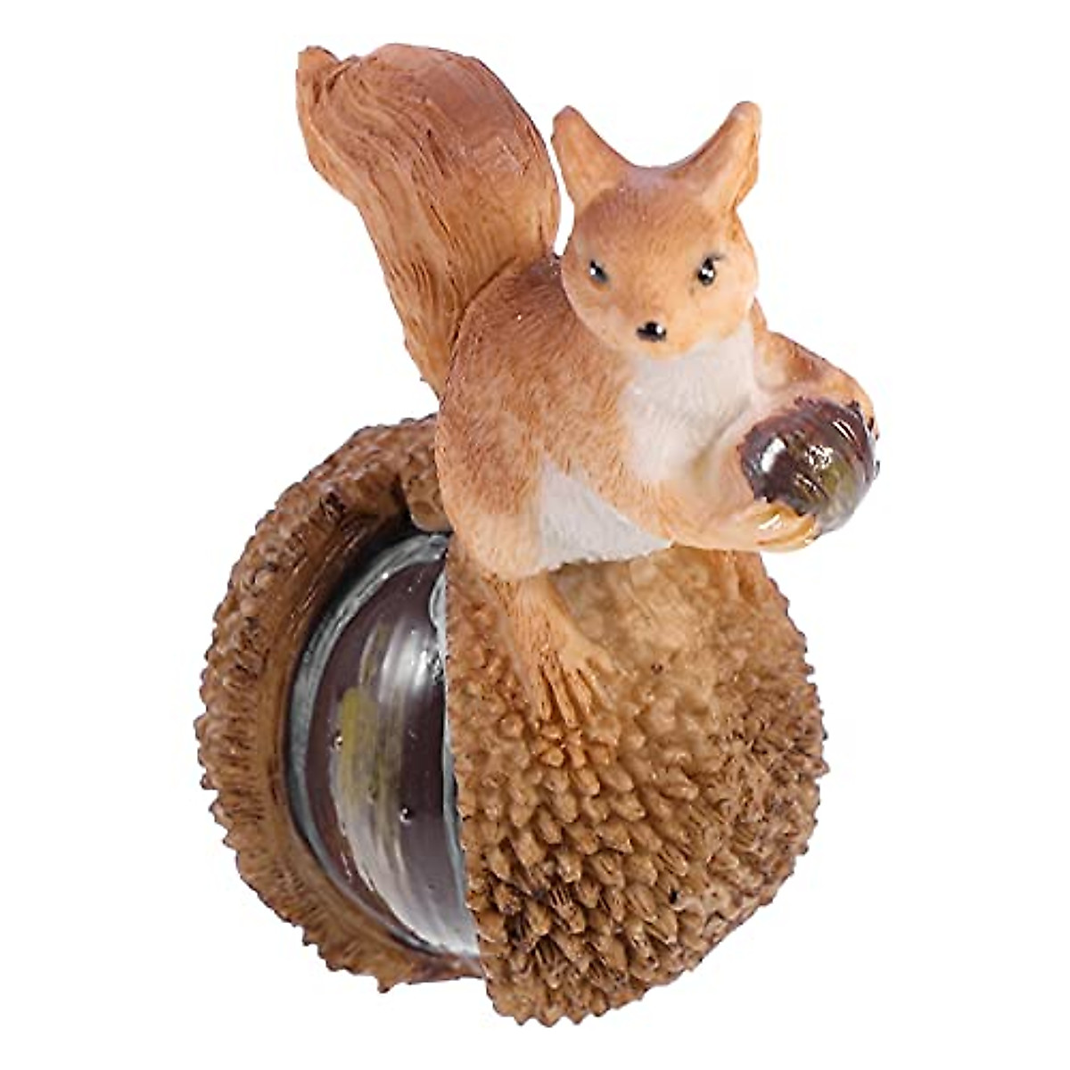 KESYOO 1pc Resin Squirrel Ornament Resin Squirrel Statue Squirrel Figurine Automotivearts & Crafts Dining Room Table Decor Garden Animal Statue Outdoor Lawn Indoor Ornament Dining Table