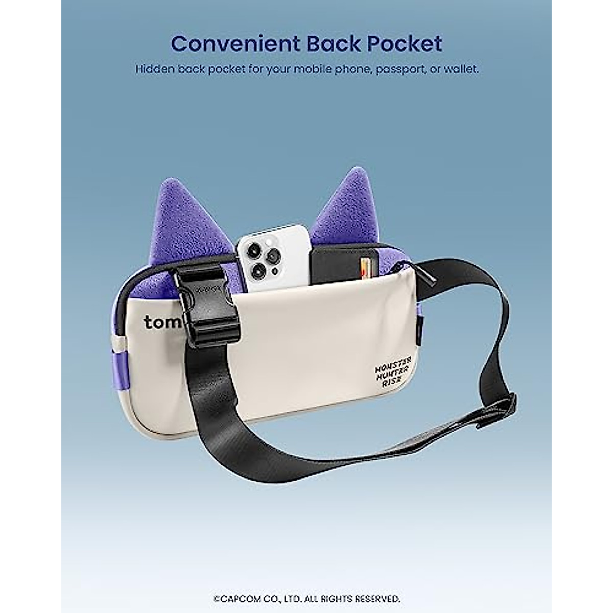 tomtoc Palamute EDC Sling Bag, Monster Hunter 4L Minimalist Chest Shoulder Backpack Crossbody Bag for Men and Women, Water-resistant Lightweight Everyday Carry Casual Bag for Tactical, Travel, Work